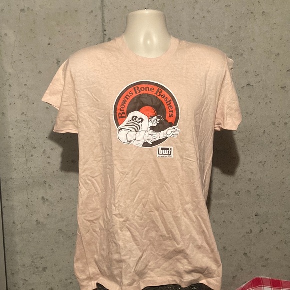 Hanes | Shirts | Vintage 978 Browns Bone Bashers Supertalk Wbbg 126 ...